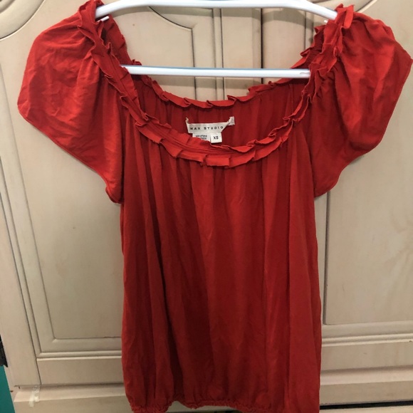 Tops | Burnt Orange Top | Poshmark